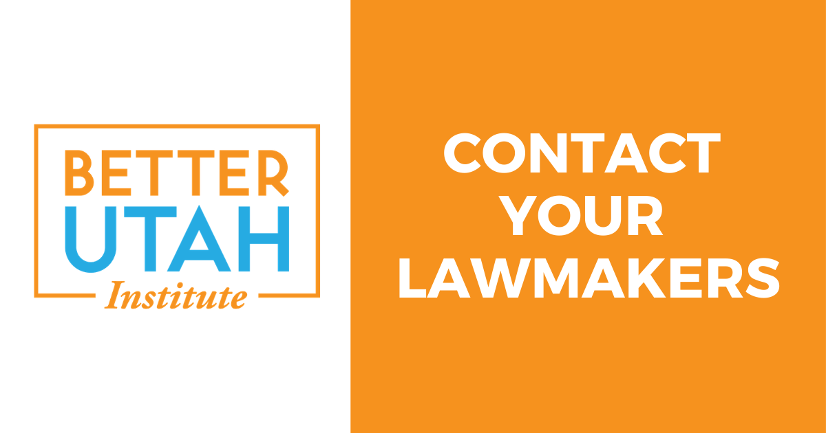 Contact Info for Your Elected Officials - Better Utah Institute